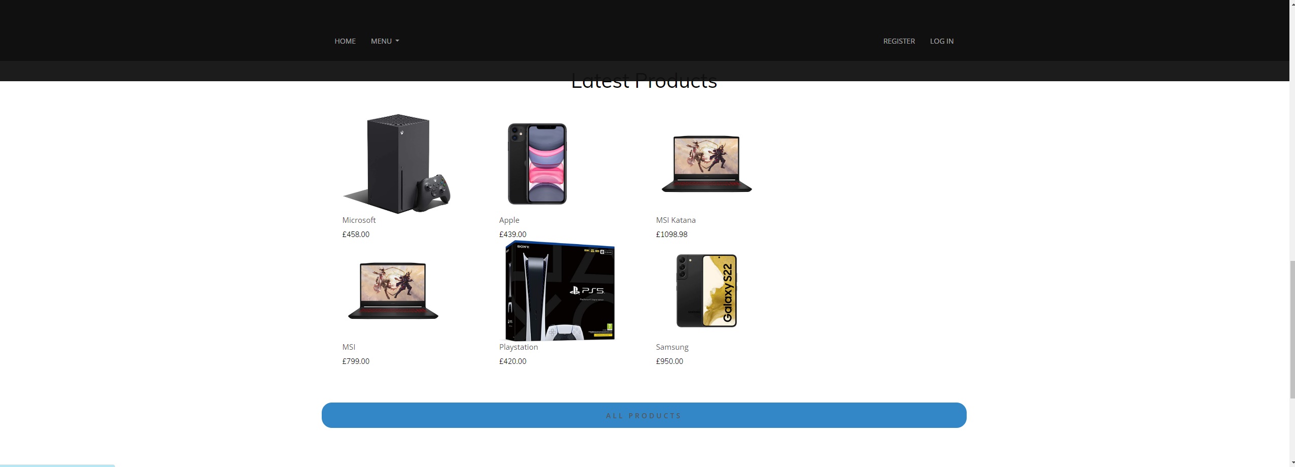 GitHub - ganukov/TechStore: ecommerce app as Exam