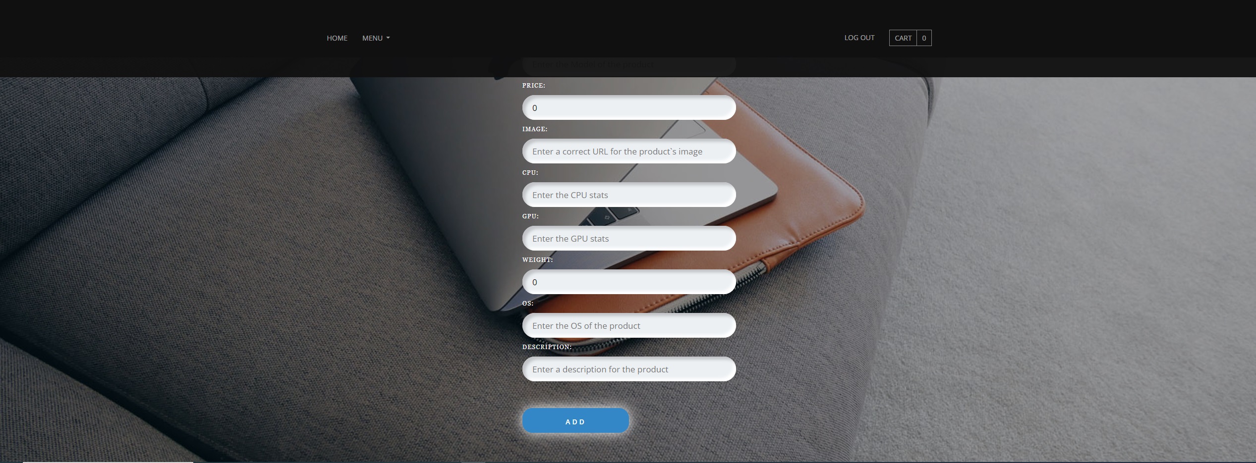 GitHub - ganukov/TechStore: ecommerce app as Exam