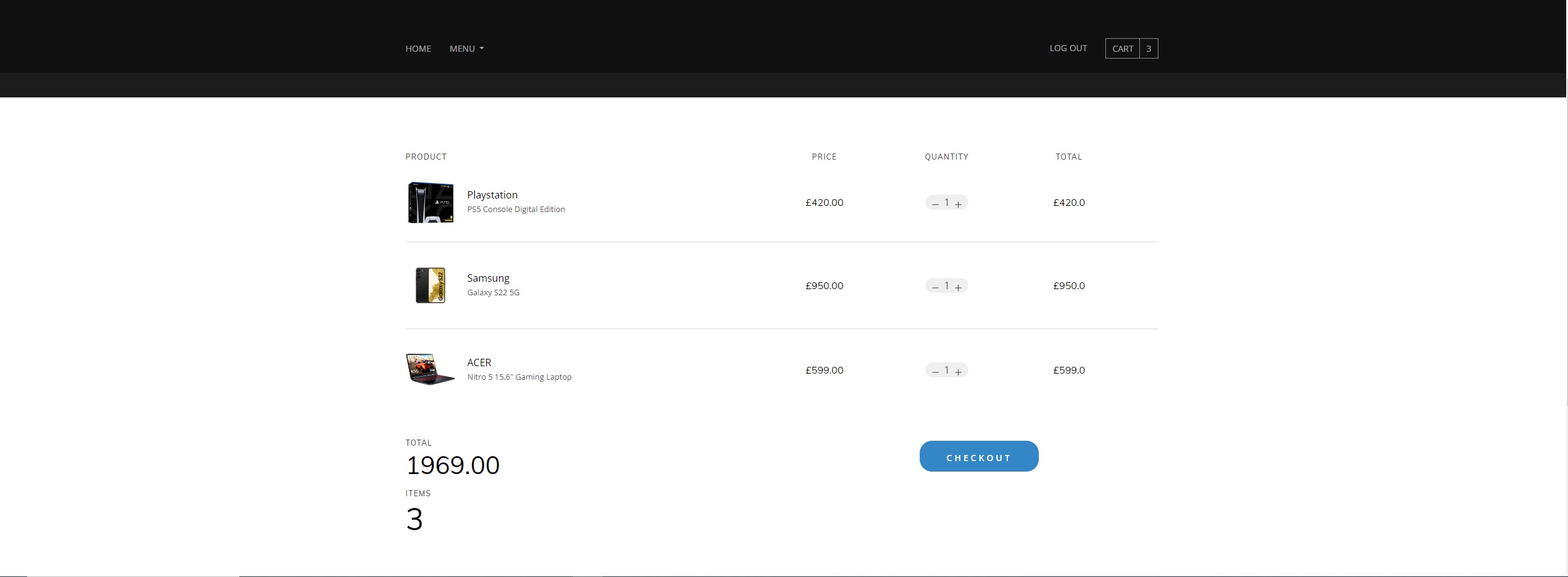 GitHub - ganukov/TechStore: ecommerce app as Exam