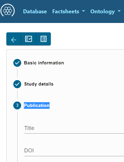 [Scenario Bundle] Make "Publication" sub-item of "Study details" · Issue #1508 ...