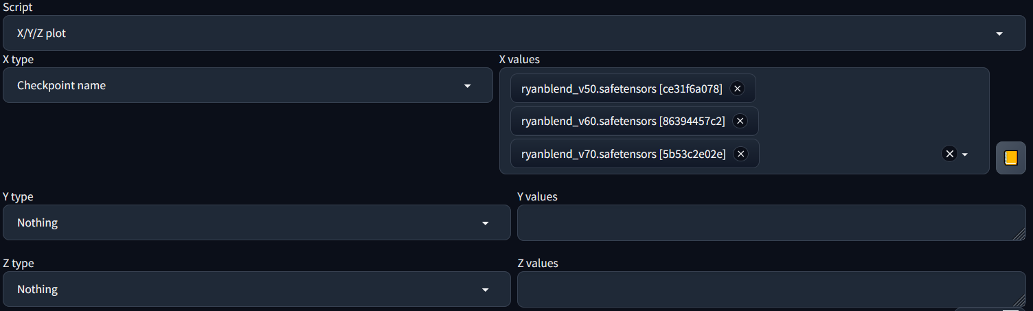[Bug]: XYZ Plot script sometimes fails to load correct checkpoint · Issue #10354 · AUTOMATIC1111 ...