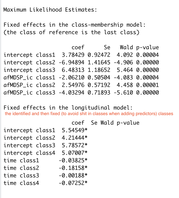 Interpretation of predictor coefficients · Issue #132 · CecileProust-Lima/lcmm · GitHub