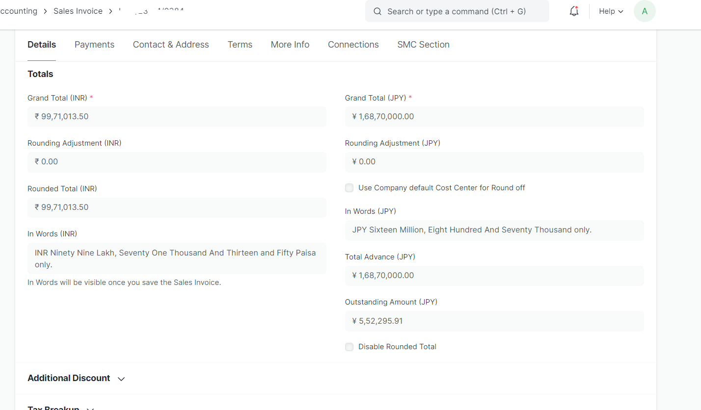 Foreign Exchange transaction - payment adjustment/offset issue · Issue #35470 · frappe/erpnext ...