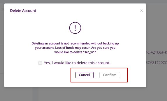 Delete Account confirmation buttons are displaced · Issue #1357 ...
