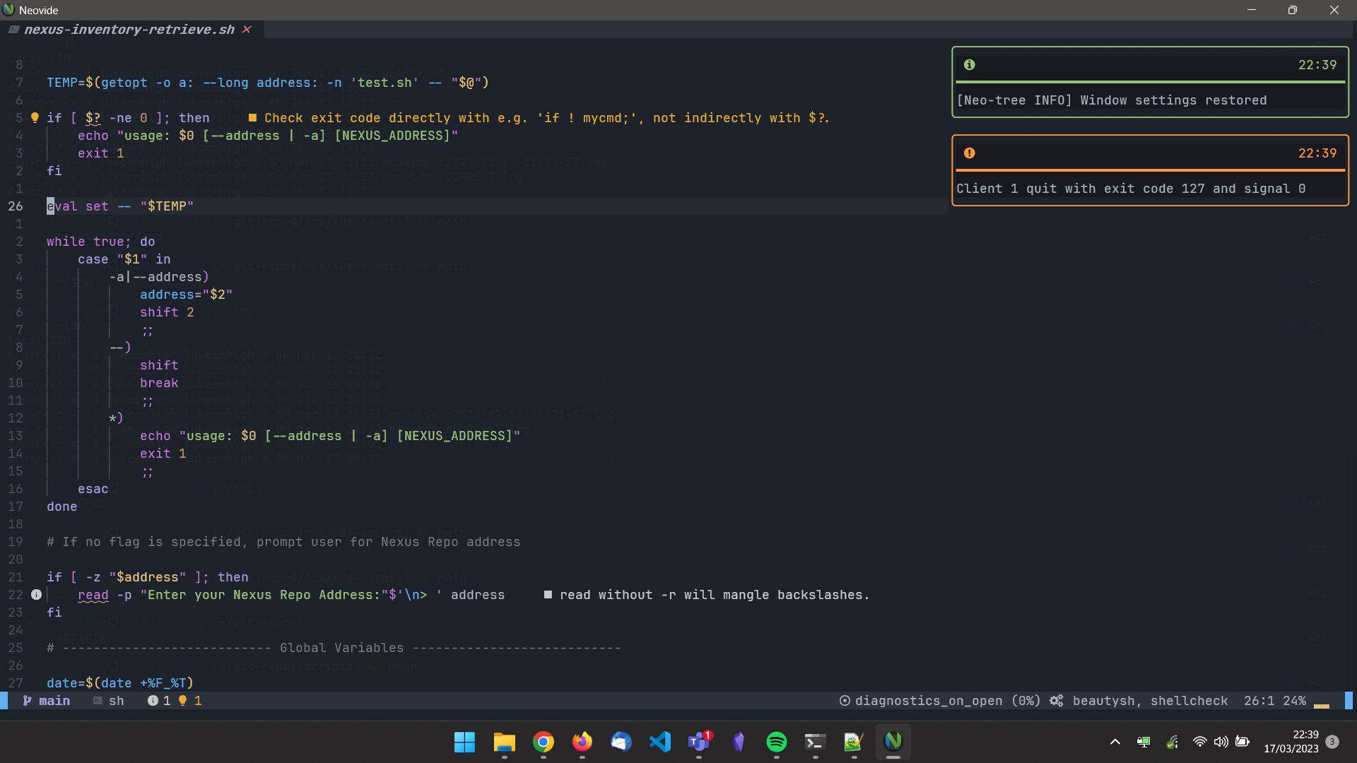 LSPs failing to load when running neovide --wsl · Issue #1807 · neovide ...