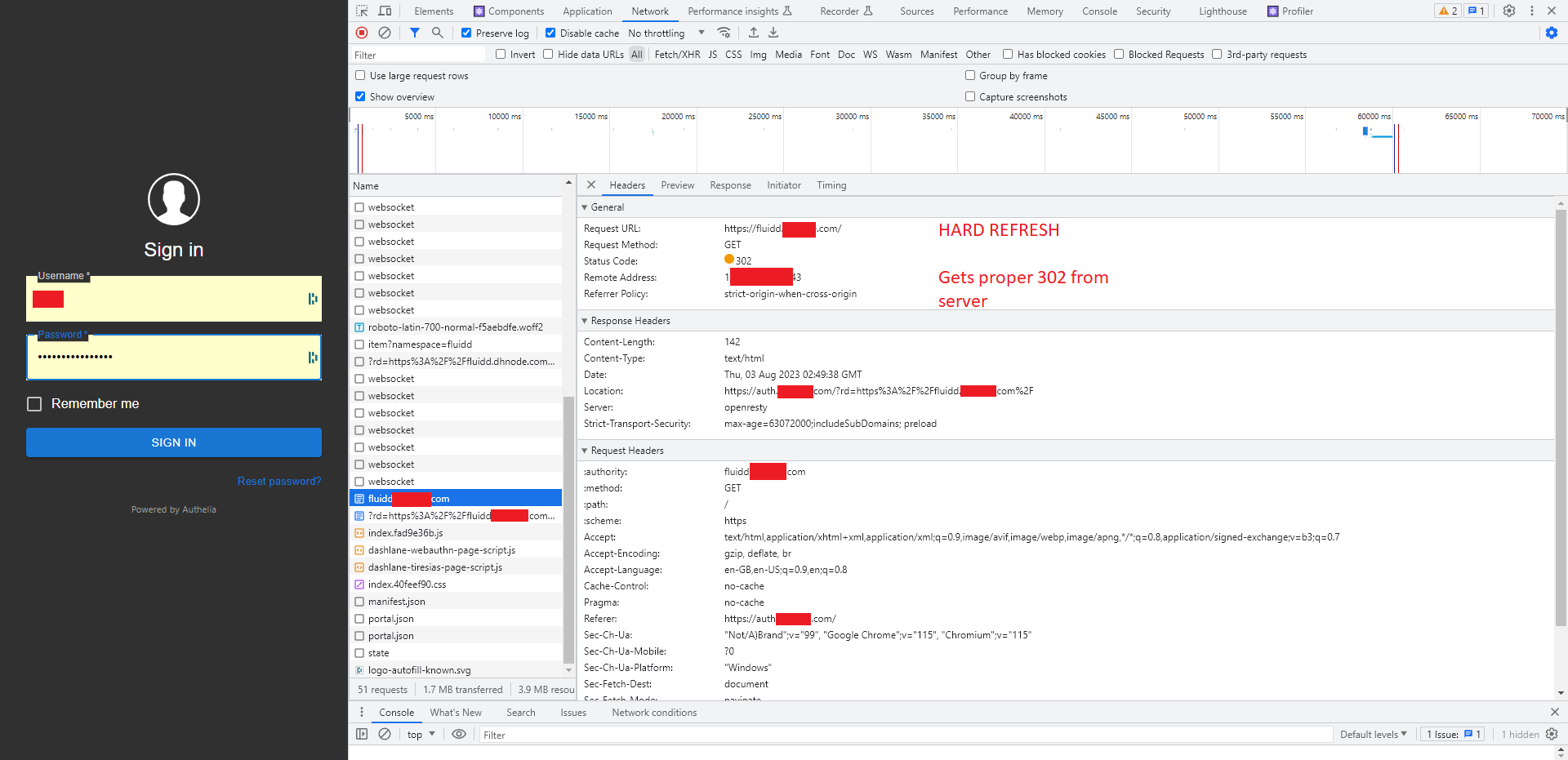 Nginx Proxy Manager and Authelia not redirecting as expected · Issue #1132 · fluidd-core/fluidd ...