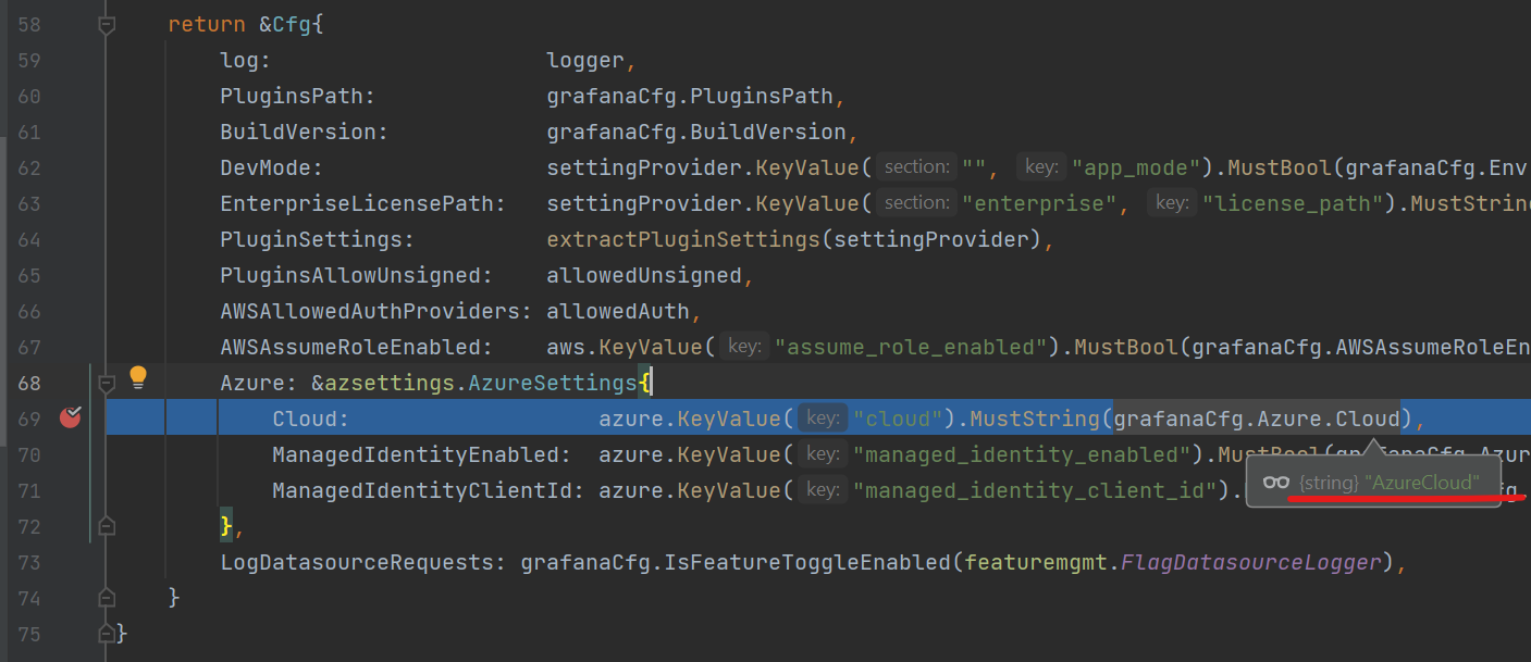 Azure Inconsistent Parsing Of Azure Settings For External Plugins · Issue 60610 · Grafana