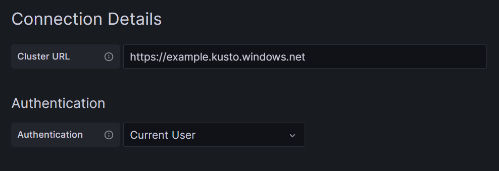 User identity authentication in Azure Data Explorer and other Azure datasources · Issue #82694 ...