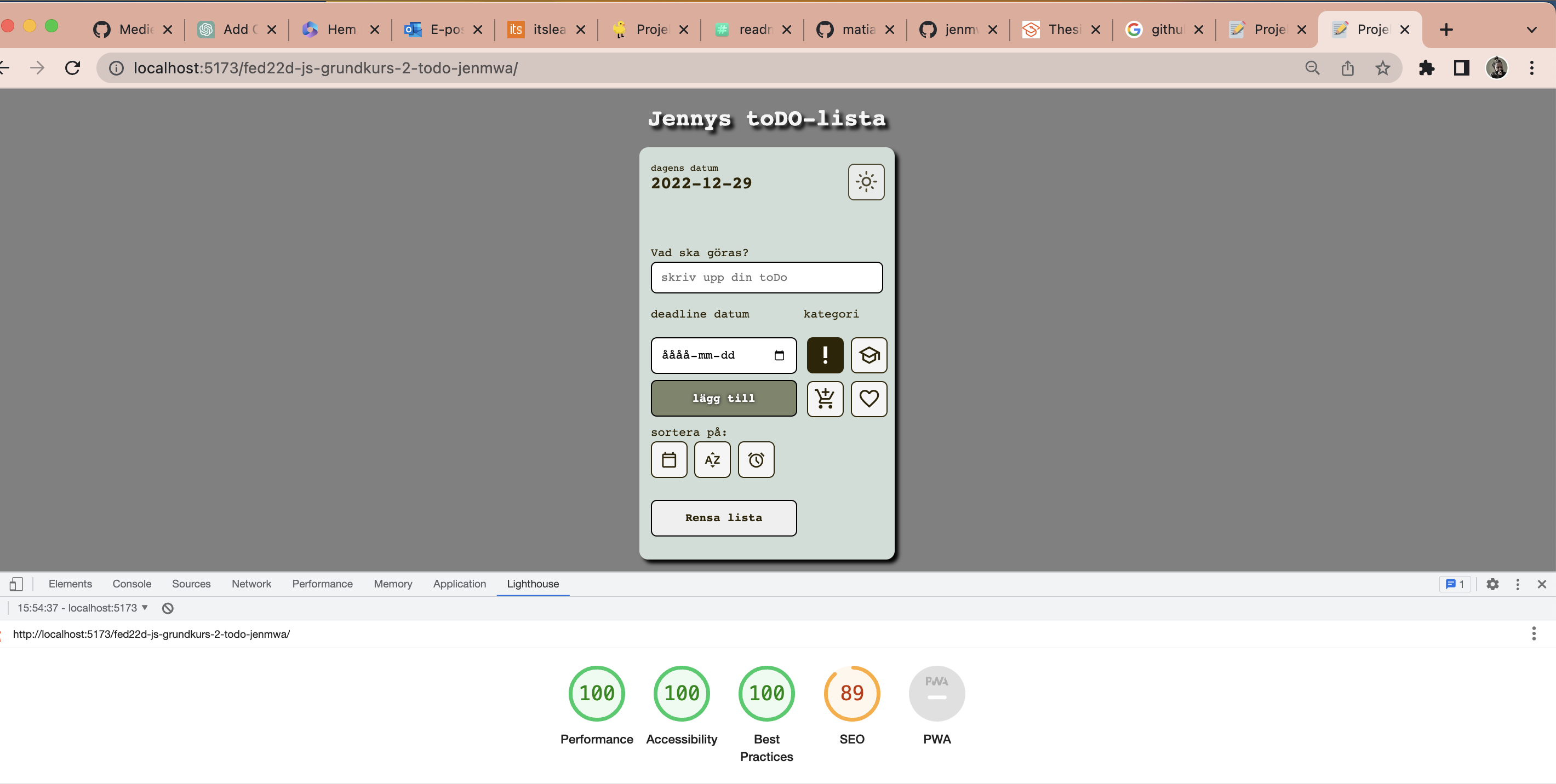 GitHub - jenmwa/todo-list: Javascript todolist in vanilla javascript for the course Javascript ...