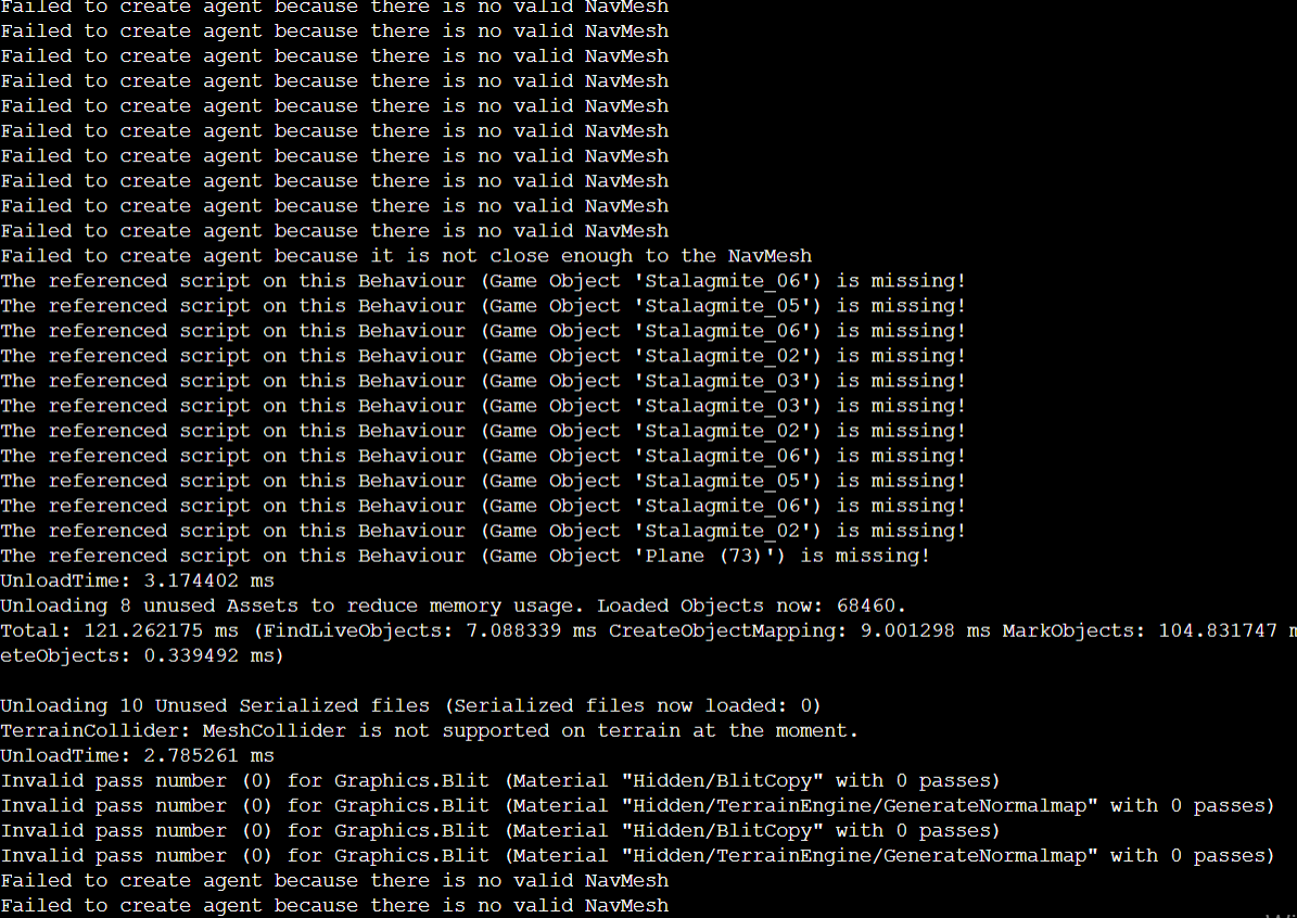 Failed to create agent because there is no valid NavMesh · Issue #1834 · suriyun-production ...