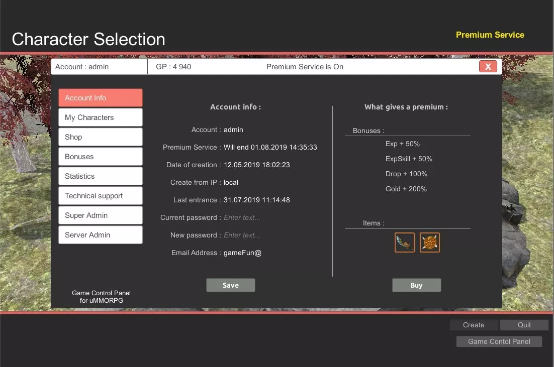 How can I make a Game Control Panel in game? · Issue #2285 · suriyun-production/mmorpg-kit-docs ...