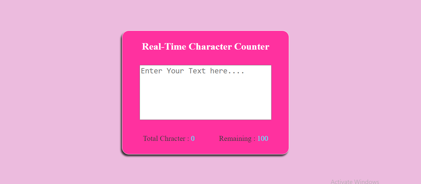 GitHub - FatimaGohar12/Real-Time-Character-Counter: Real-Time Character ... GitHub - FatimaGohar12/Real-Time-Character-Counter: Real-Time Character ...