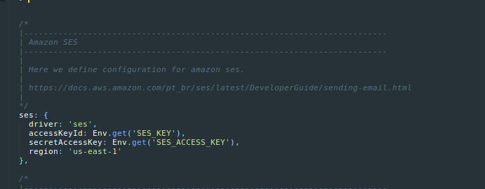 Error amazon SES · Issue #895 · adonisjs/core · GitHub
