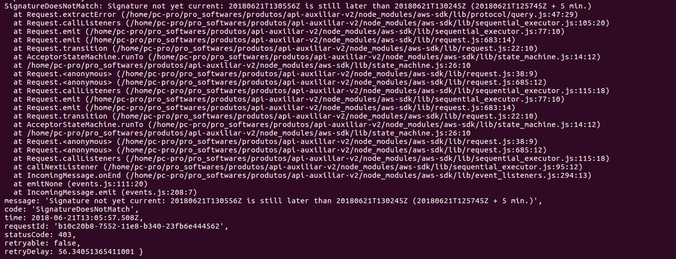 Error amazon SES · Issue #895 · adonisjs/core · GitHub