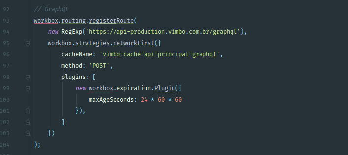 workbox + GraphQL not working · Issue #1691 · GoogleChrome/workbox · GitHub