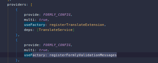 how to create a custom validation and register in root · Issue #2059 · ngx-formly/ngx-formly ...