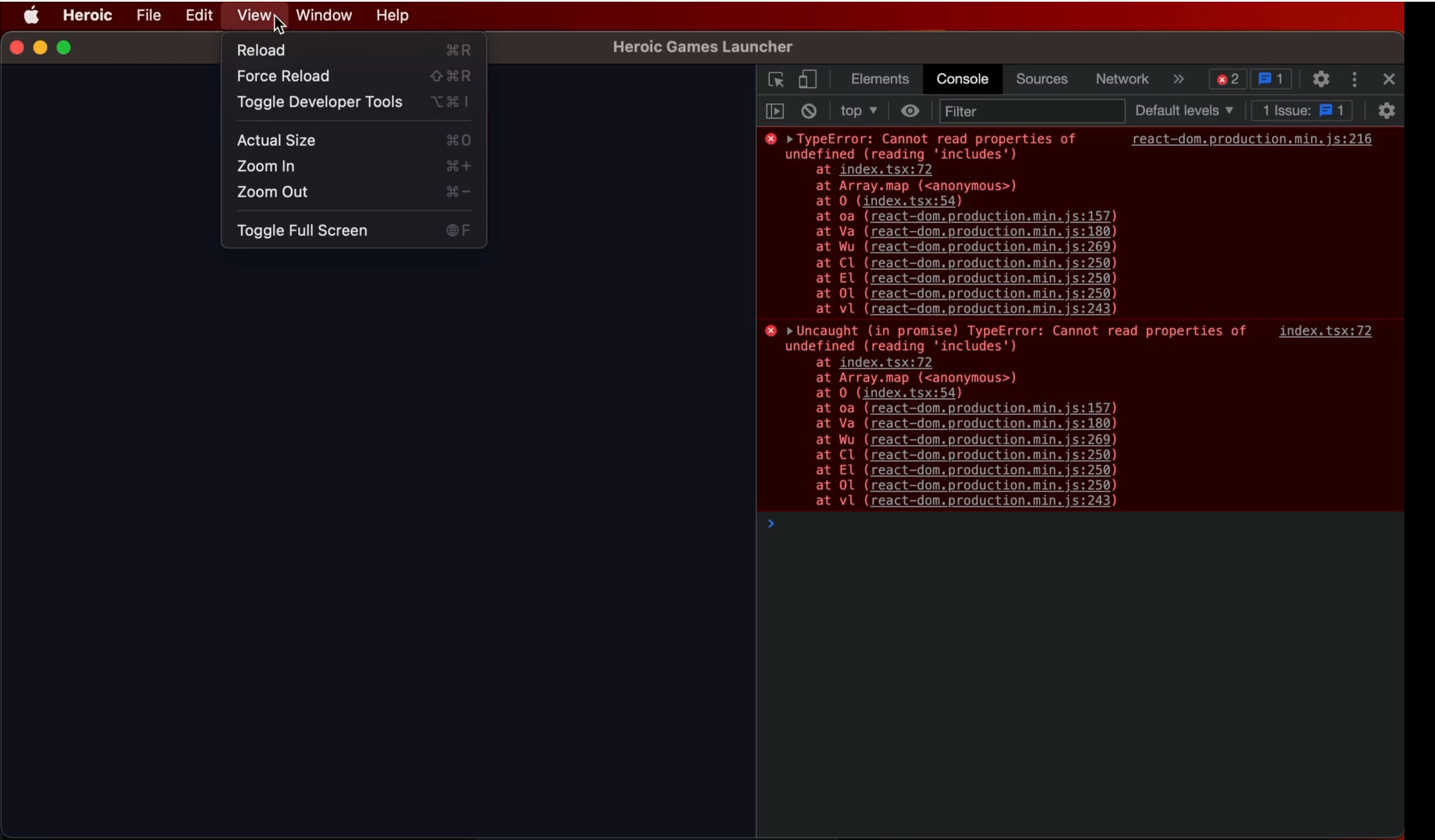 gamesUpdates turns null when scrolling through games library · Issue ...