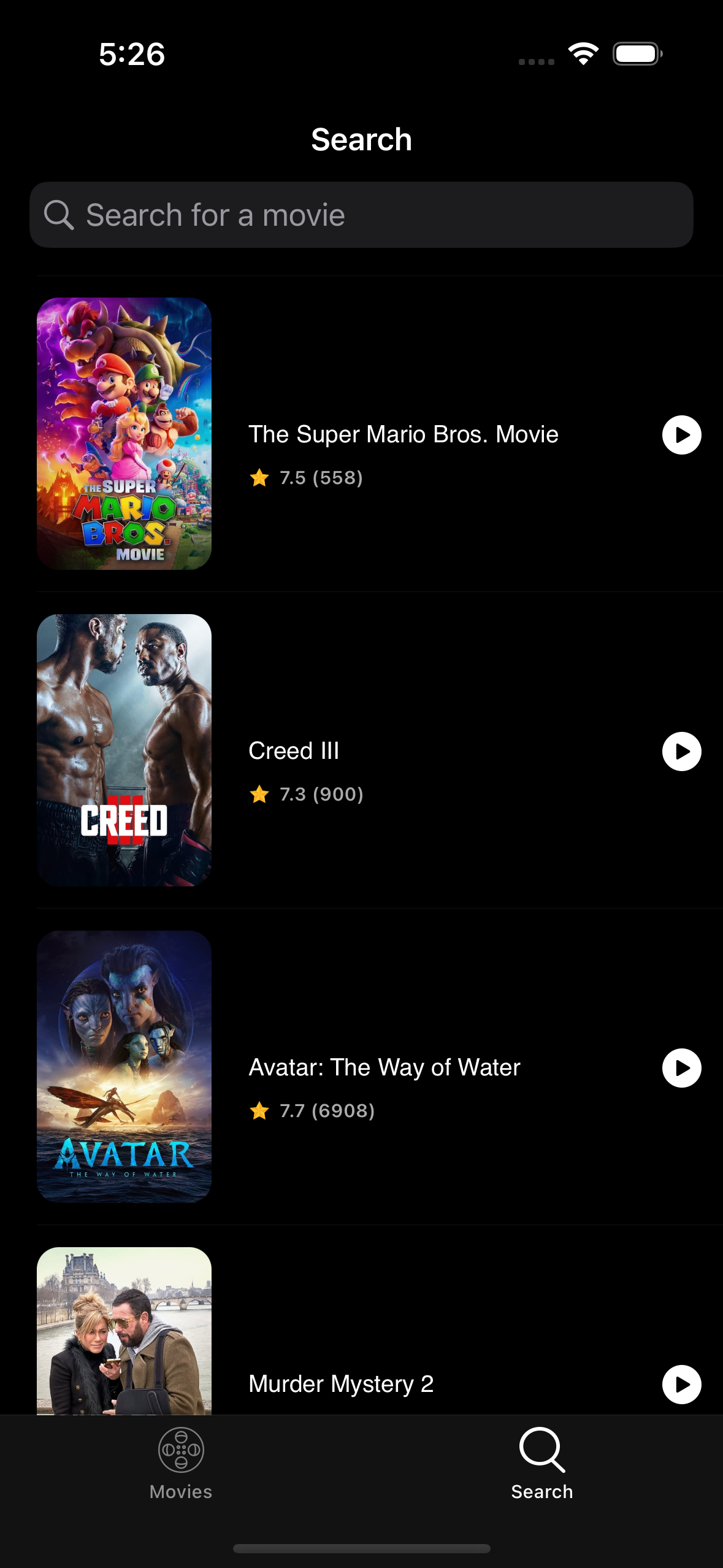 GitHub - hoang2109/Popcorn: A movie iOS app built with RxSwift, MVVM + Coordinator.
