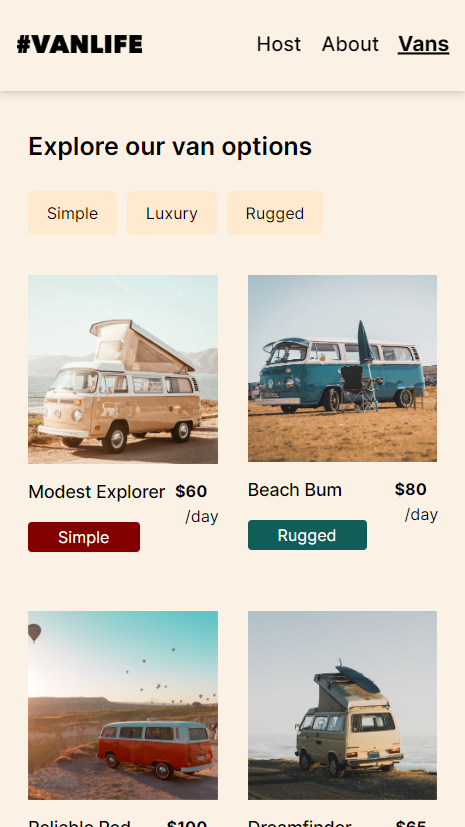 GitHub - merteldem1r/vanlife: React project with Tailwind CSS GitHub - merteldem1r/vanlife: React project with Tailwind CSS