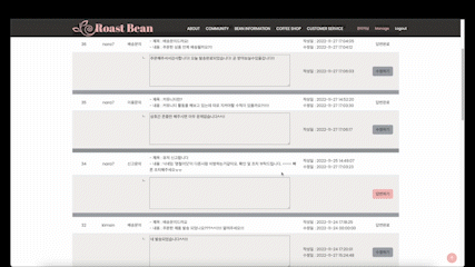 GitHub - BhanKim/roastbean-springProject: Spring project