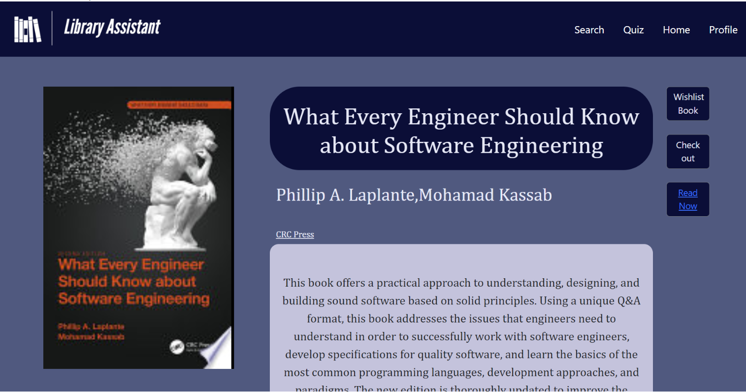 GitHub - mollyiverson/MCSSN-LibraryAssistant: A library management website that allows users to ...