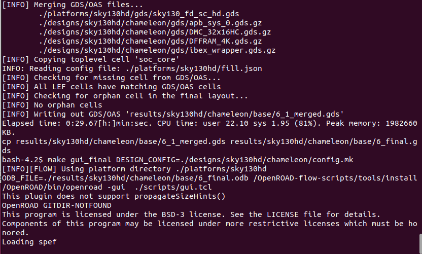 cannot open openroad gui · Issue #599 · The-OpenROAD-Project/OpenROAD-flow-scripts · GitHub