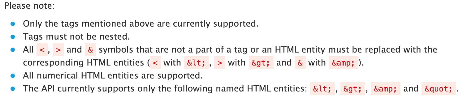 [Bug] Possible html escaping error on telegram notifications · Issue ...