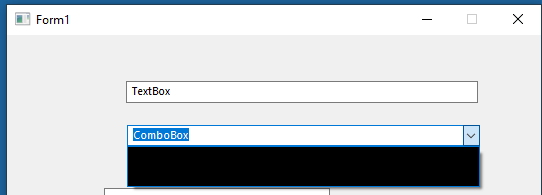 Combobox black · Issue #1148 · twinbasic/twinbasic · GitHub