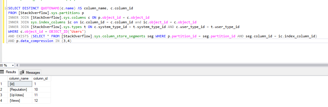 sp_BlitzIndex: columnstore visualizer doesn't include all columns on nonclustered columnstore ...