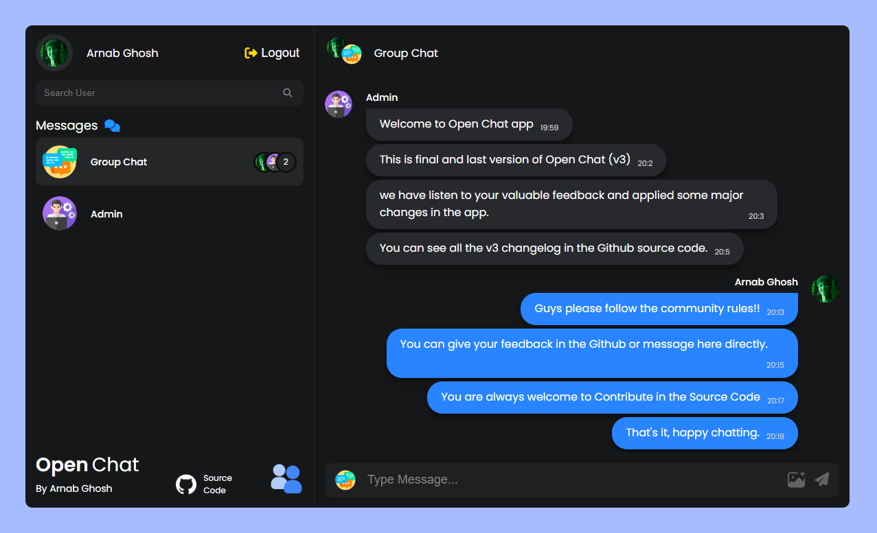 GitHub - ArnabBCA/Open-Chat-v3