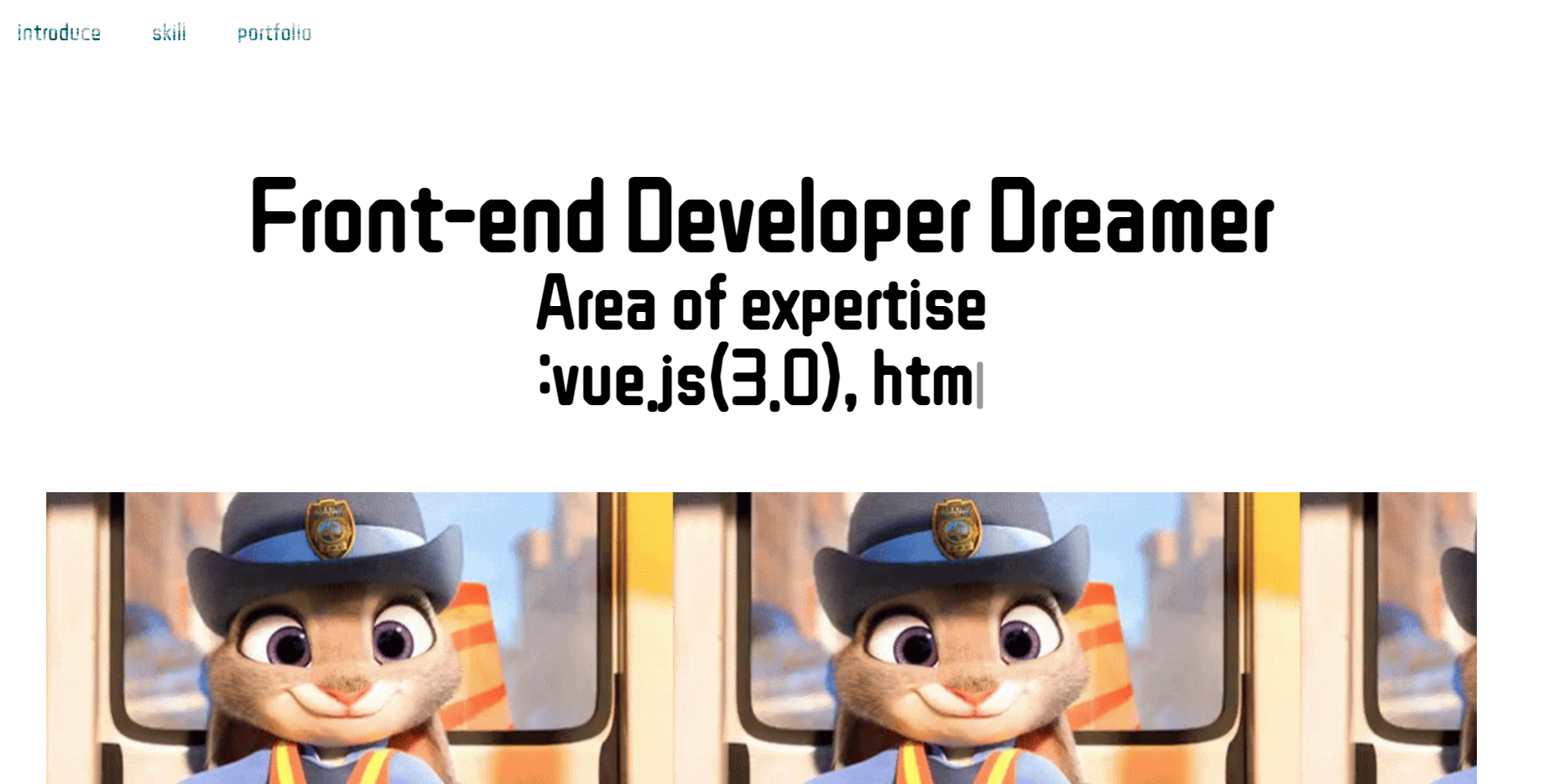 GitHub - JudithHopps/portfolio: 포토폴리오 제작한 파일입니다.