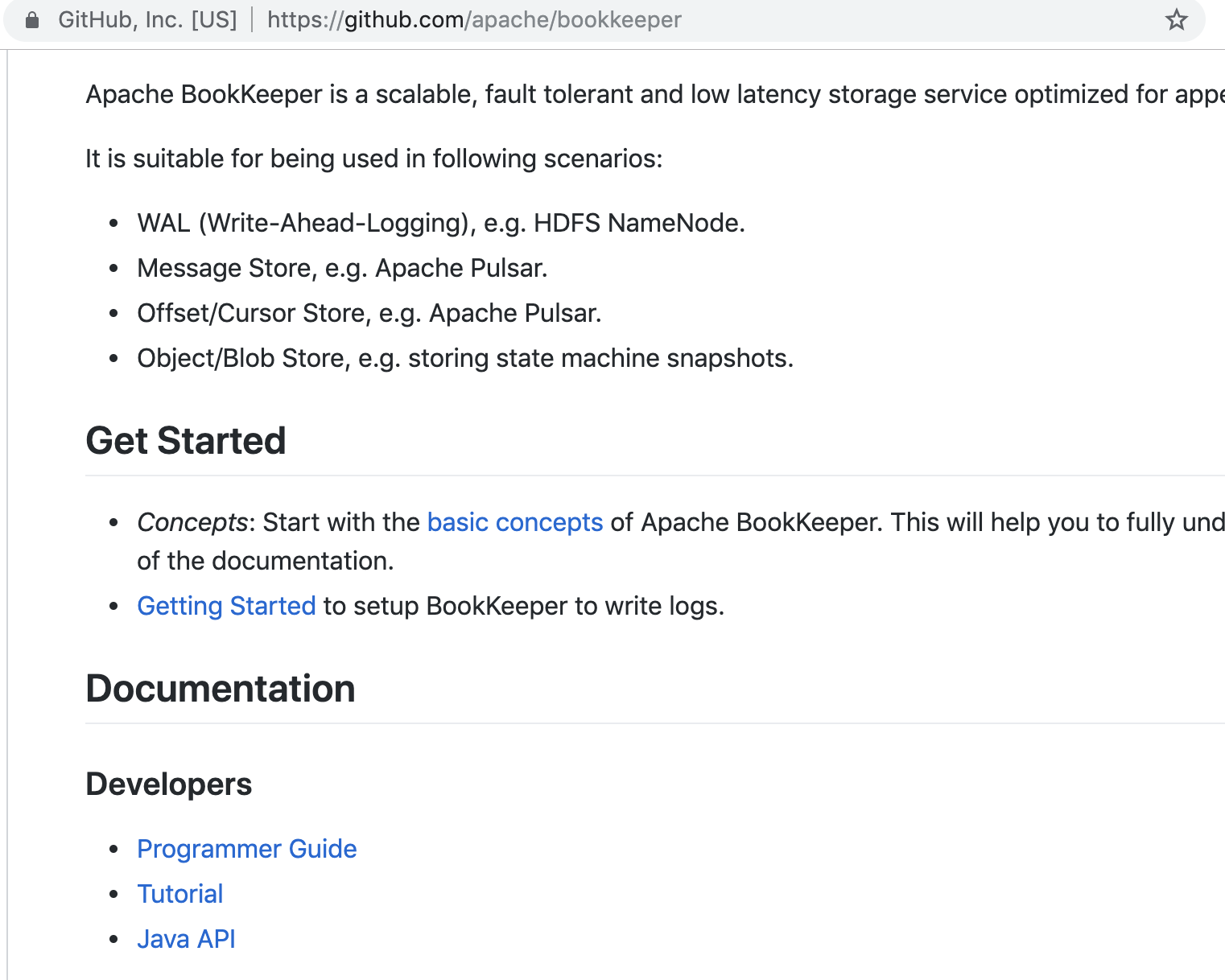 Broken Urls In Readme For Programmer Guide Tutorial And Java Api · Issue 2130 · Apache