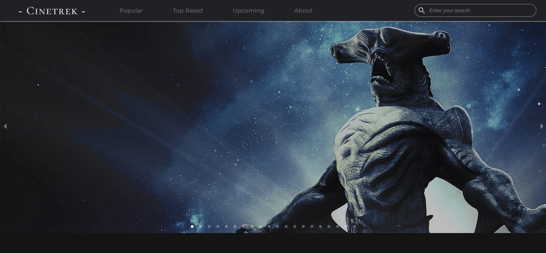GitHub - AbhayaShankar/Cinetrek: Cinetrek - Discover, Explore and Enjoy ...