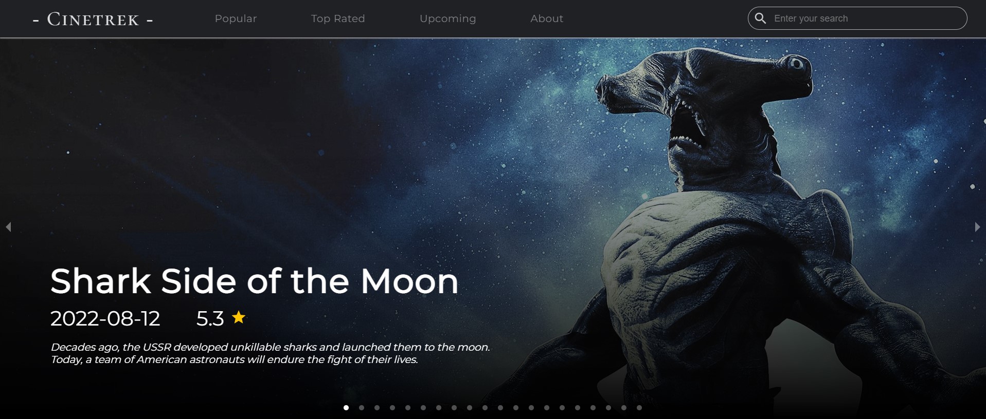 GitHub - AbhayaShankar/Cinetrek: Cinetrek - Discover, Explore and Enjoy ...