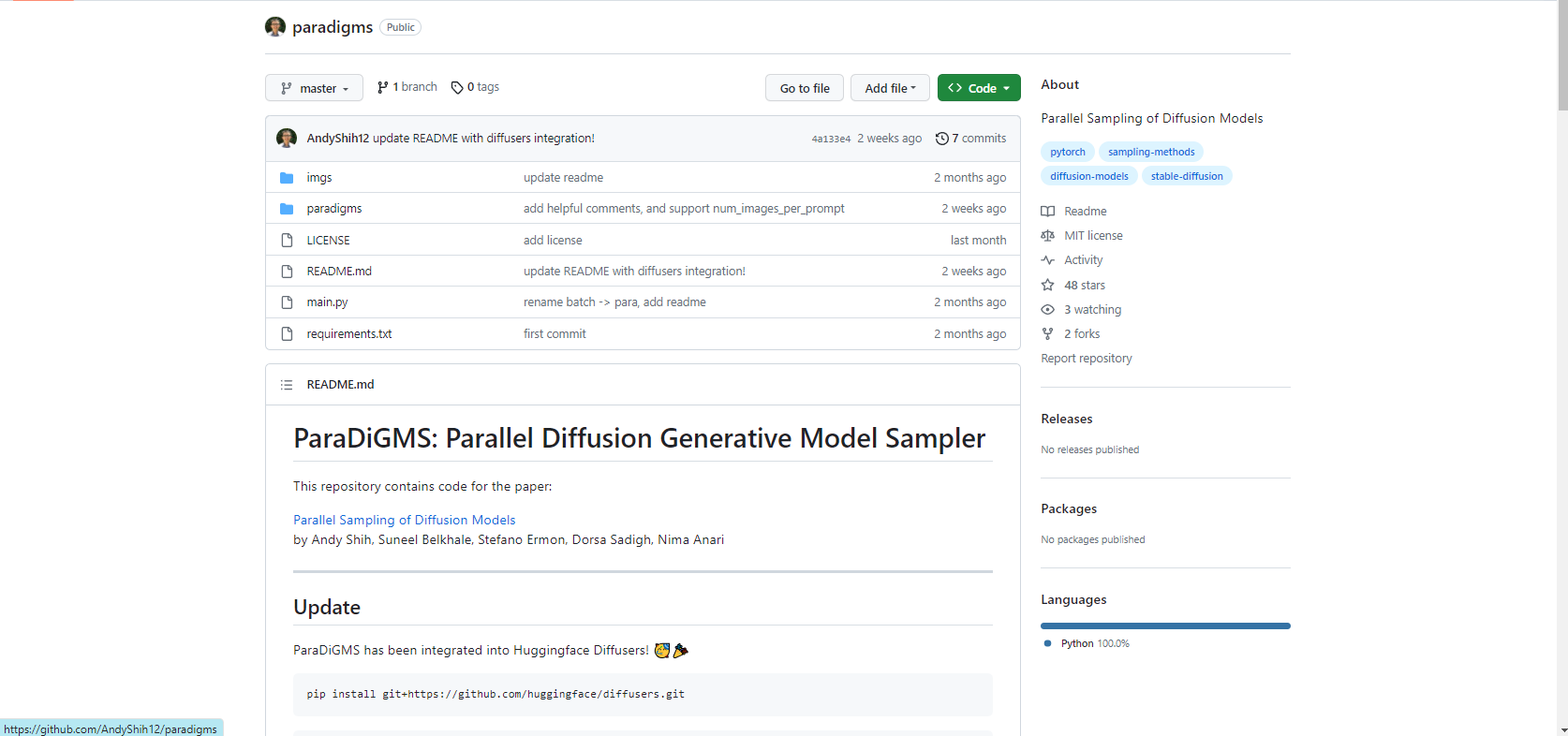 [Feature Request]: add Implement Paradigms Sampler to Automatic 1111 · Issue #11888 ...
