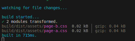 Vite "npm run build" cuts code from separate entry points · vitejs vite ...