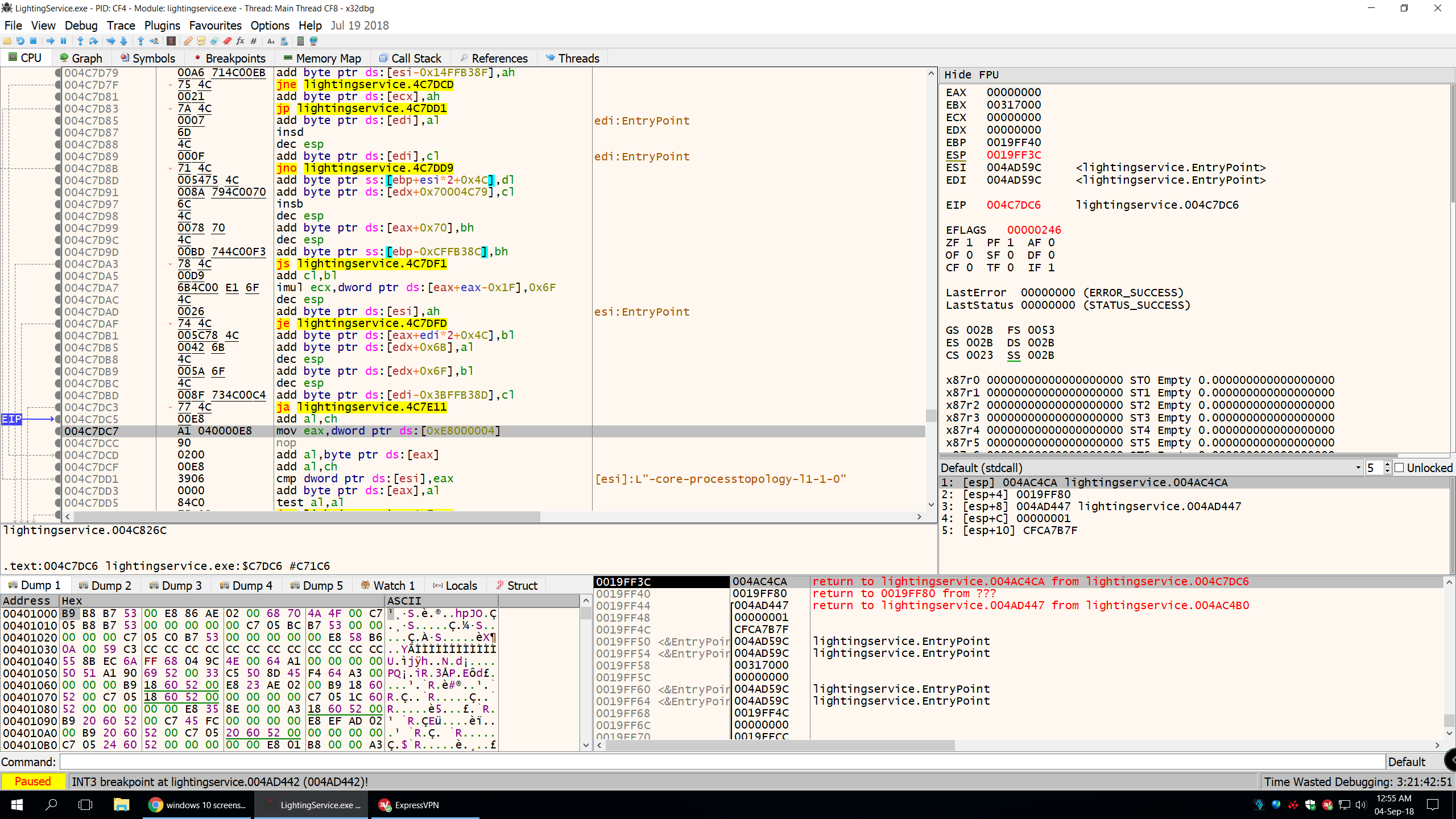 CPU view incorrectly rendering after scroll · Issue #2018 · x64dbg ...