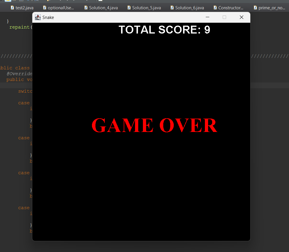 GitHub - ManotejPatlolla/Axy-snake-game