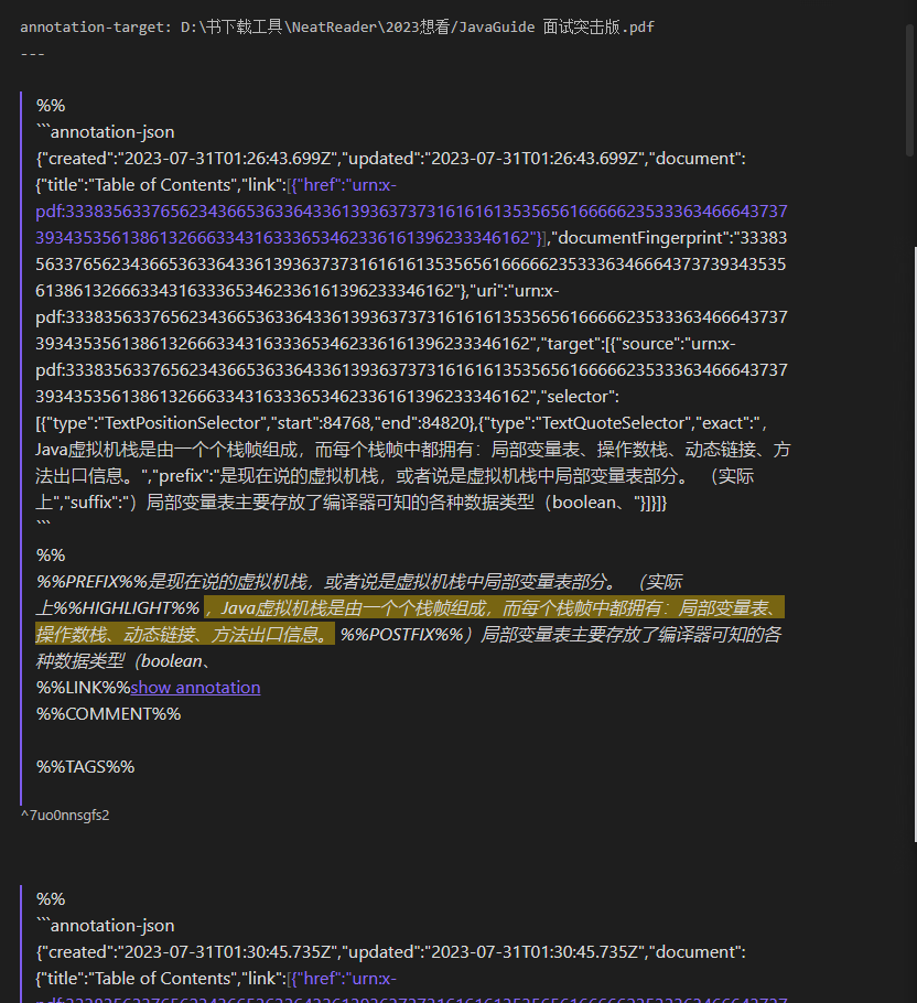 1annotator Epub Format Cannot Be Underlined 2 Annotator Pdf Underlined How To Export Delete 