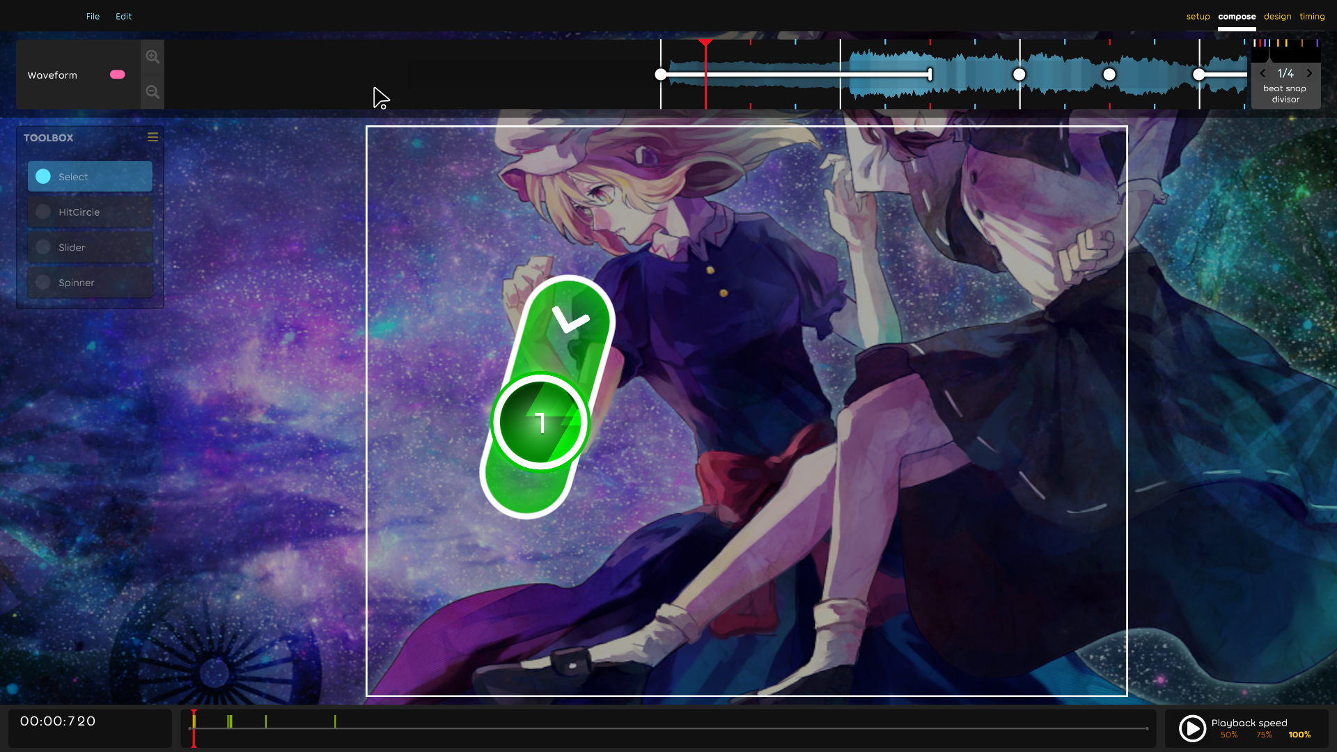 Editor timeline doesn't display slider reverse arrows · Issue #8869 ...