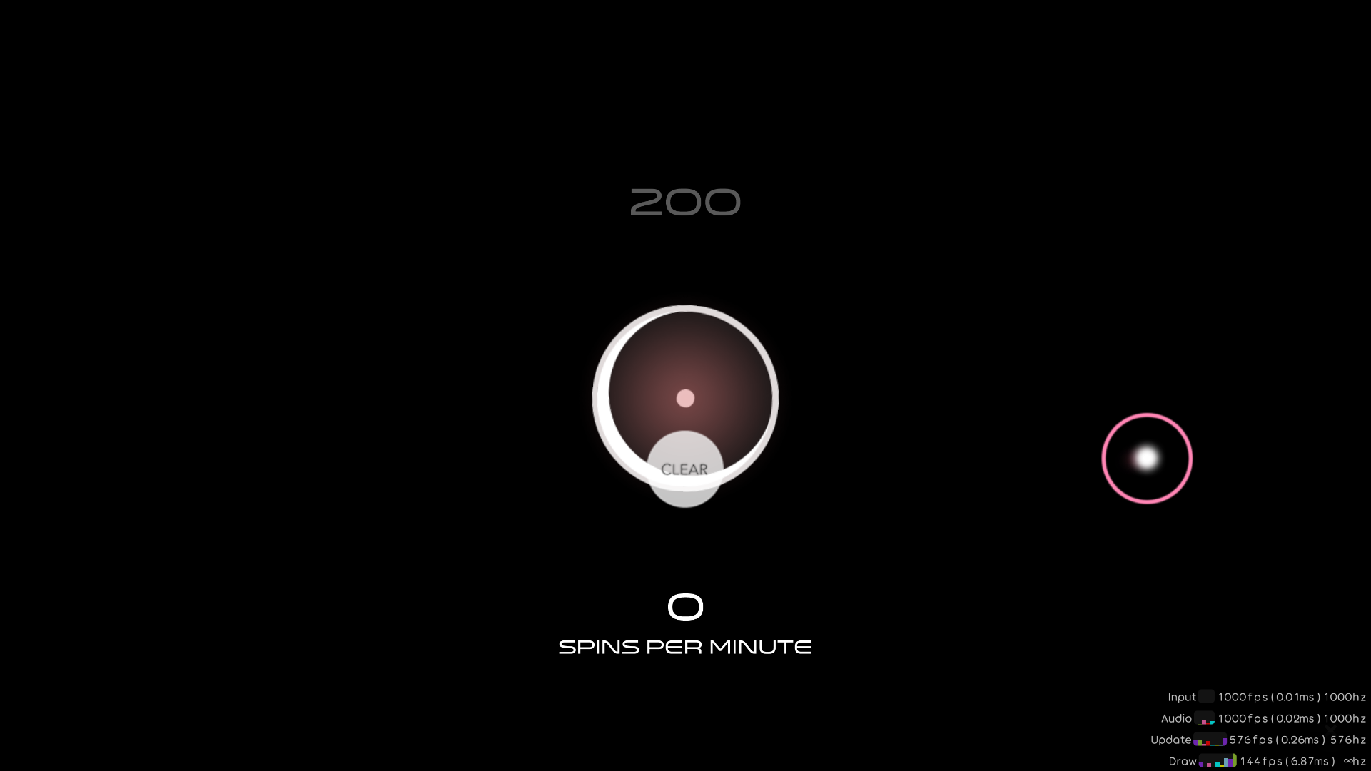 Spinner clear and spin texts should position themselves exactly like on ...