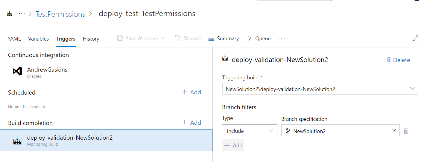 [ALM Accelerator - BUG]: Pipelines with incorrect triggers · Issue #2032 · microsoft/coe-starter ...