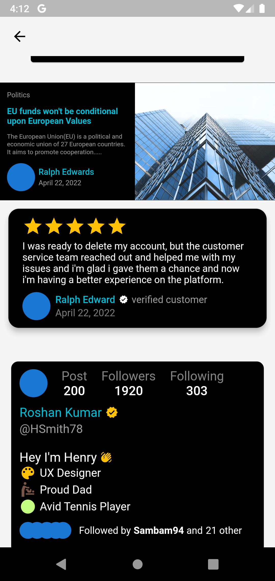 [component] Create Card Designes · Issue 91 · Clueless Community Spectrum Ui · Github