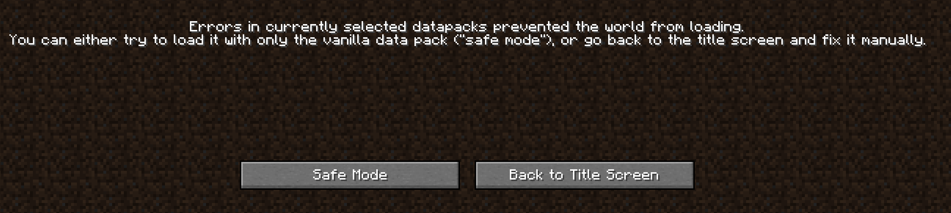 World creation problem/ problem opening 1.0.1 worlds in the new version · Issue #2287 · FTBTeam ...