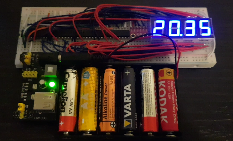 Github Sredzheb Digital Thermometer Embedded System For Measuring