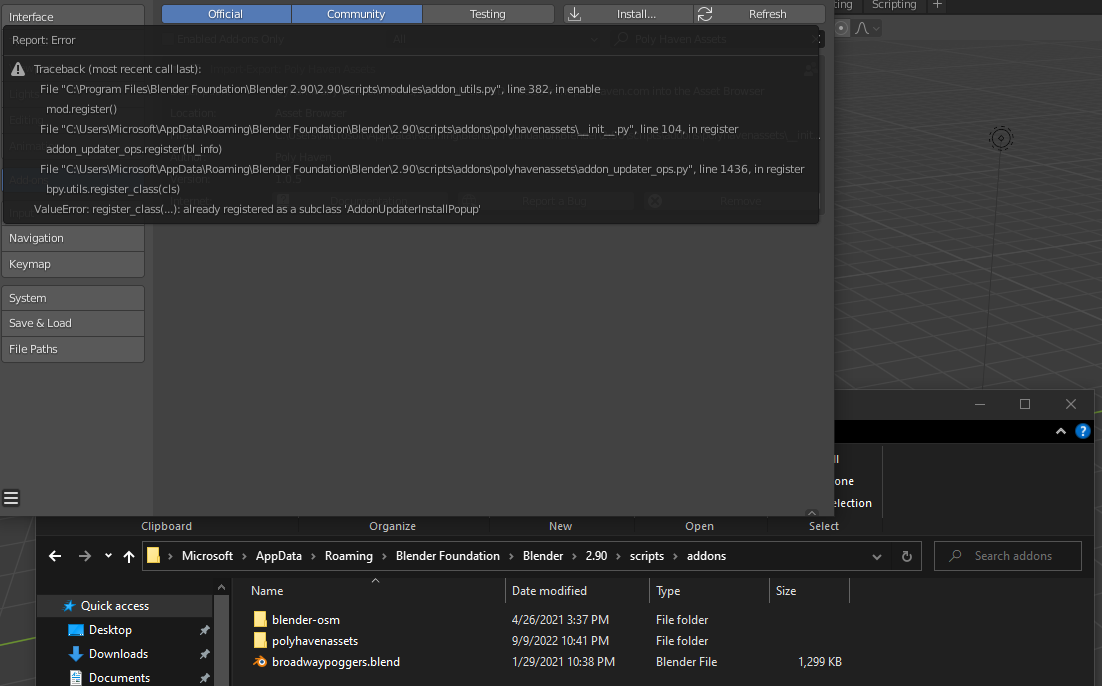 Error on Install · Issue #15 · Poly-Haven/polyhavenassets · GitHub