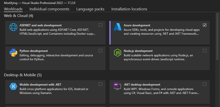 Why would DefaultAzureCredential not find Visual Studio when I have 3 versions installed ...