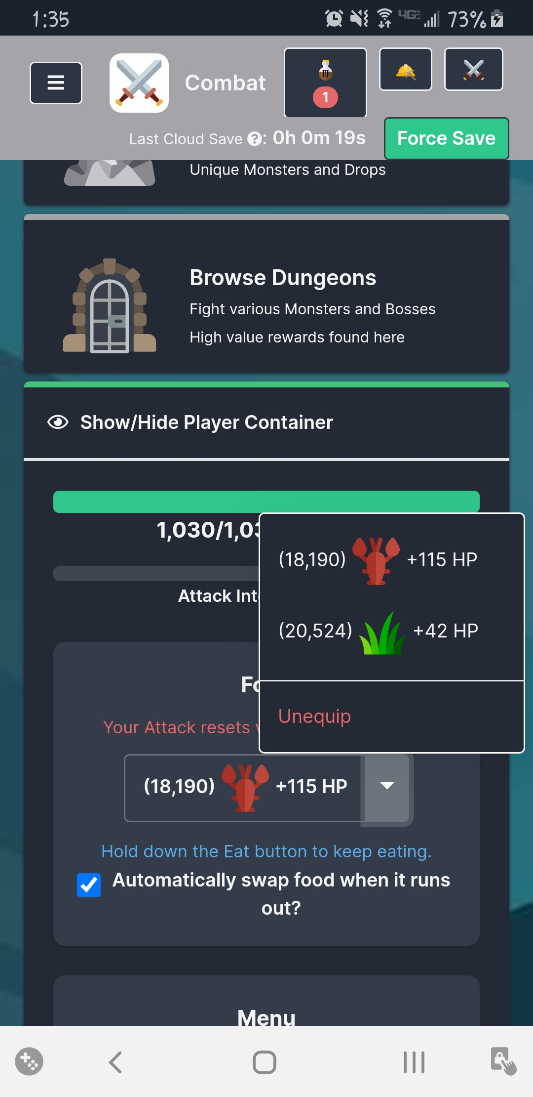 [Bug]: · Issue #2716 · MelvorIdle/melvoridle.github.io · GitHub
