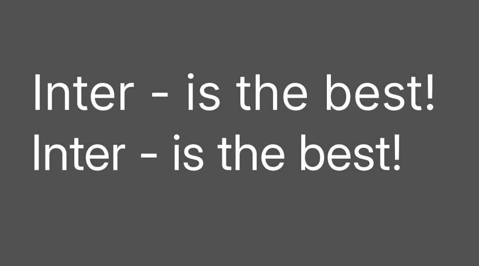 Inter and Inter Display - No Difference In Inkscape, Except for Bold and Heavy Weights · Issue ...