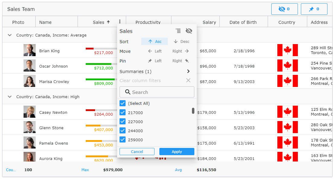 feat: enhance table component · Issue #469 · emdgroup-liquid/liquid · GitHub